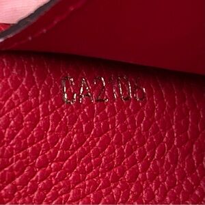 Louis Vuitton | Bags | Louis Vuitton Red Monogram Empreinte Envelope ...